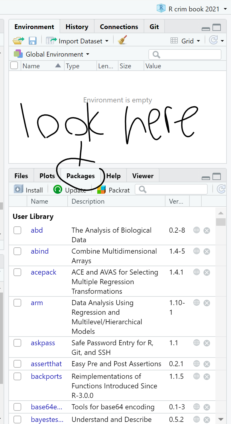 Chapter 14 Appendix: A quick intro to R and RStudio | Crime Mapping and ...